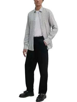 JOOP! Patterned Long-sleeved Shirt - Grey