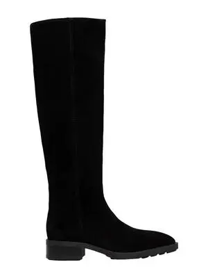 SUMMERY COPENHAGEN Pointed-toe Suede Boots - Black