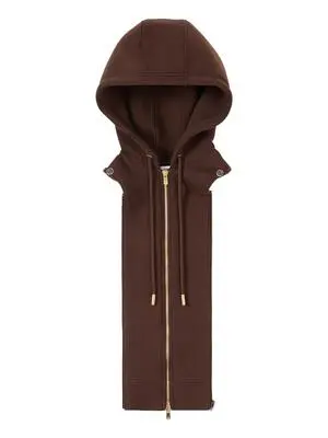 Veronica Beard Oversized Hoodie Dickey Espresso