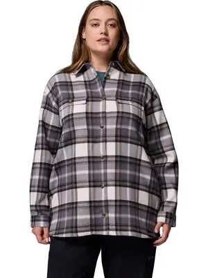 Columbia Shirt Jacket - City Grey Macro Buffalo Check