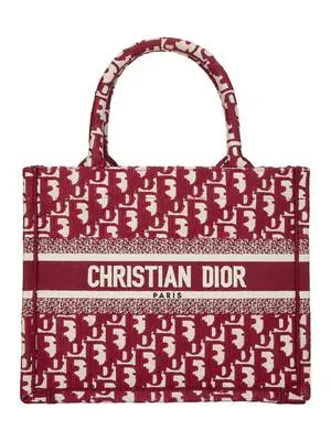 Dior Diorissimo Book Tote - Red