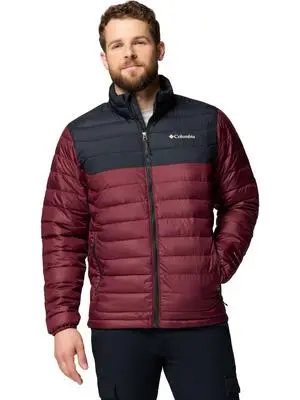 Columbia Padded Jacket - Rich Wine, Black