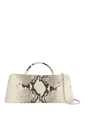 VERAFIED Vera Croc-embossed Clutch - Phython