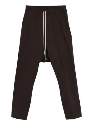 Rick Owens Drawstring Long Pants - Brown