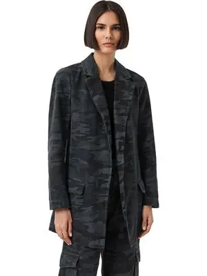 ALLSAINTS Aleida Denim Blazer - Blue
