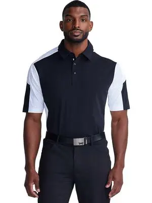 PXG Comfort Fit Side Logo Polo - Black