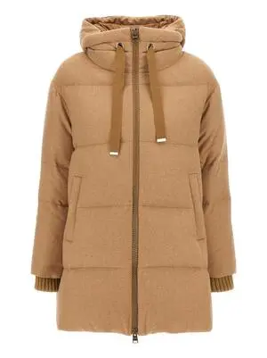 Herno A-shape Down Jacket - Beige