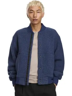 Canada Goose Hudson Fleece Bomber Jacket - Oxford Navy