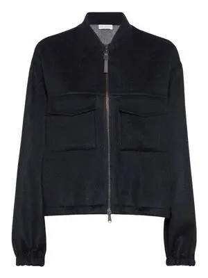 Brunello Cucinelli Hand-crafted Bomber Jacket - Night