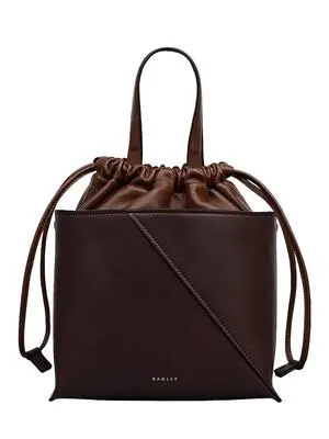 RADLEY Radley The Portobello Small Drawstring Crossbody Bag Dark Oak