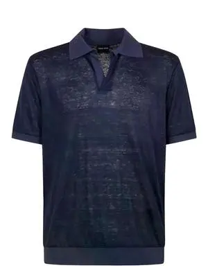 Giorgio Armani Short-sleeved T-shirt - Blue