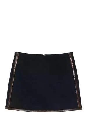 Sandro Mini Skirt - Blue