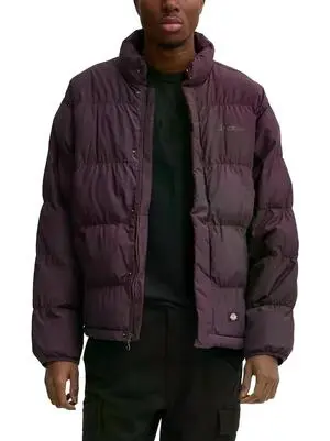 Dickies Logo-print Puffer Jacket - Purple