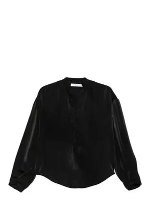 IRO PARIS Button-front Blouse - Black