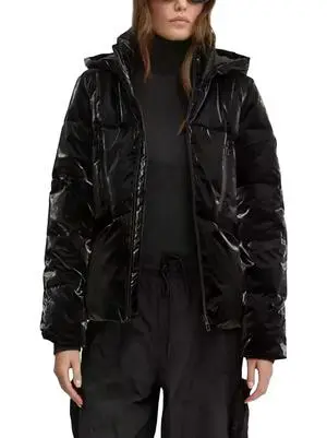 DESIGUAL Hooded Quilted Jacket