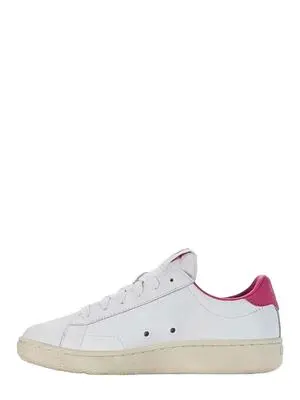 K-Swiss Leather Panel Low-top Sneakers - White