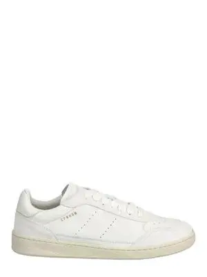 SUMMERY COPENHAGEN Low Top Perforated Sneakers - White