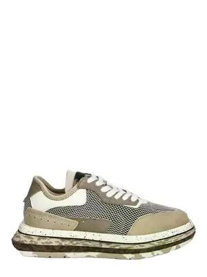 Desigual Panelled Platform Sneakers - Neutrals