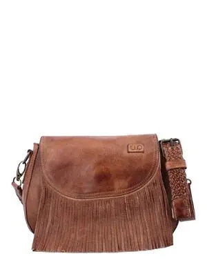 Bed Stu Eastend Crossbody Bag With Fringe - Tan Dd