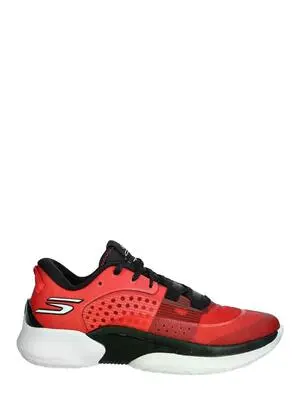 Sketchers Perforated Sneakers - Red