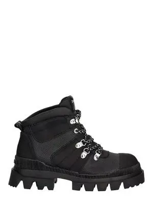Desigual Lace-up Track Boots - Black