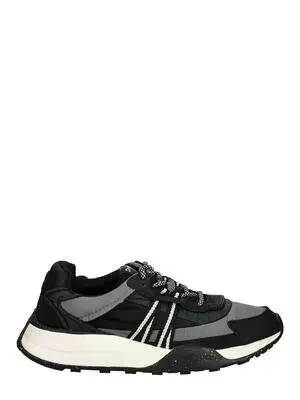 Desigual Panelled Lace-up Sneakers - Black