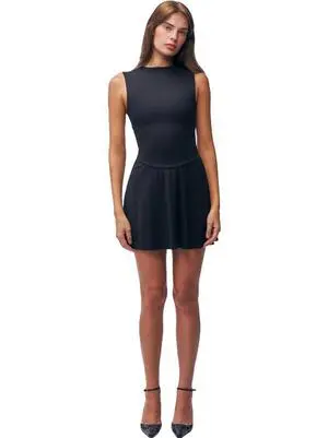 GUIZIO Erisa Sleeveless Mini Dress Black