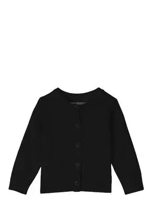 PRIMARY Baby Cotton Cardigan Sweater Black
