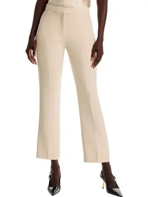 Elie Tahari The Ashton Trousers - Gold Straw