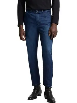 7 For All Mankind Airweft Slim Straight Fit Denim Chinos - Rialto