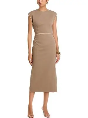 BOSS Detira Sheath Dress - Basalt Pumice