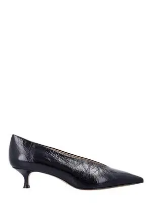 Le Monde Beryl Babouche Kitten Heels - Black