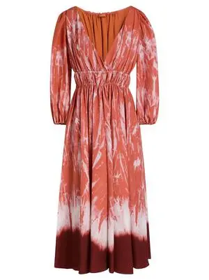 Altuzarra Kathleen Tie-dyed Maxi Dress - Antique Rose