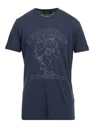 Dsquared2 T-shirt Size Cotton, Viscose - Navy