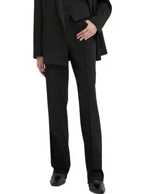 SAMSOE SAMSOE Split-Hem Trousers