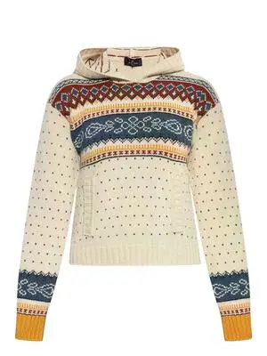 Etro Patterned Hooded Sweater - Neutrals