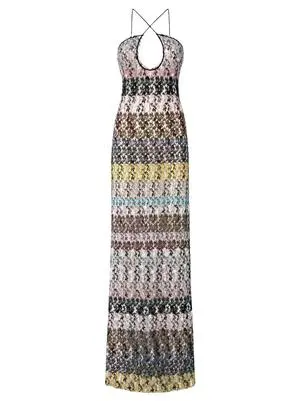 Missoni Patterned Maxi Dress - Neutrals