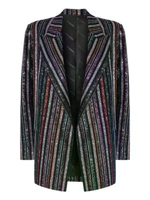MISSONI Sequin-Embellished Striped Jacket