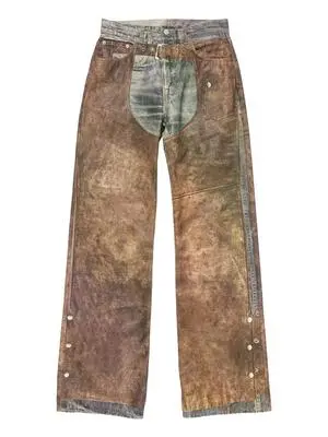 Acne Studios Printed Jeans - Brown