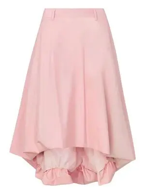 Moschino Asymmetric Ruffled Skirt - Pink