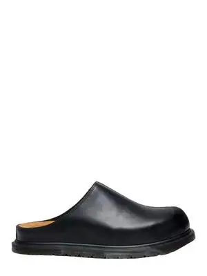 Dr. Martens San Leather Mules - Black