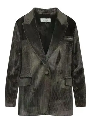 PESERICO Textured Single-Breasted Blazer