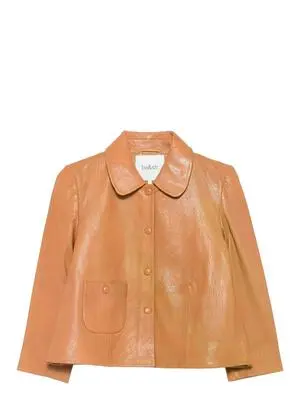 Ba&sh Peter Pan-collar Jacket - Brown