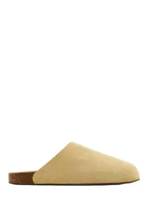ADIDAS Embossed Suede Clogs
