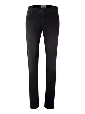 Jacob Cohen Five-pocket Design Jeans - Black