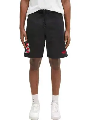 Adidas X Bayern Munich Logo-embroidered Shorts - Black