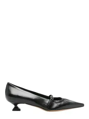 THE SELLER Pointed-toe Buckle Pumps - Black