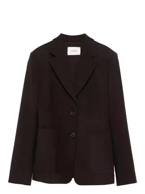 Dorothee Schumacher Button-fastening Patch-pocket Blazer - Brown