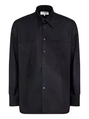 MAISON MARGIELA Cotton Shirt - Black