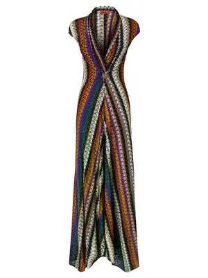 Missoni Stripe-pattern Maxi Dress - Multicolour
